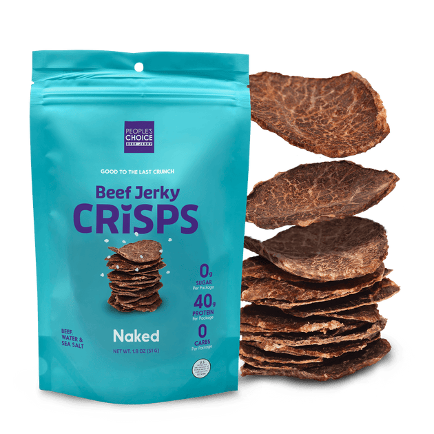 Beef Jerky Crisps | Crispy, Crunchy, Delicious – People's Choice Beef Jerky