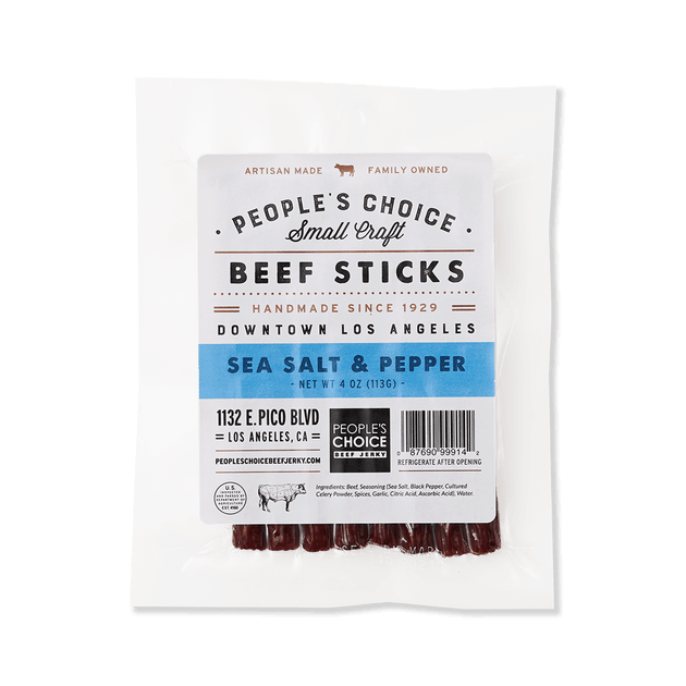 Mini Beef Sticks – People's Choice Beef Jerky